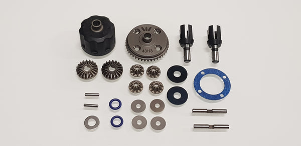 WRC SBX.1 FRONT/REAR COMPLETE DIFF SET 100813-KIT – rcpitbox